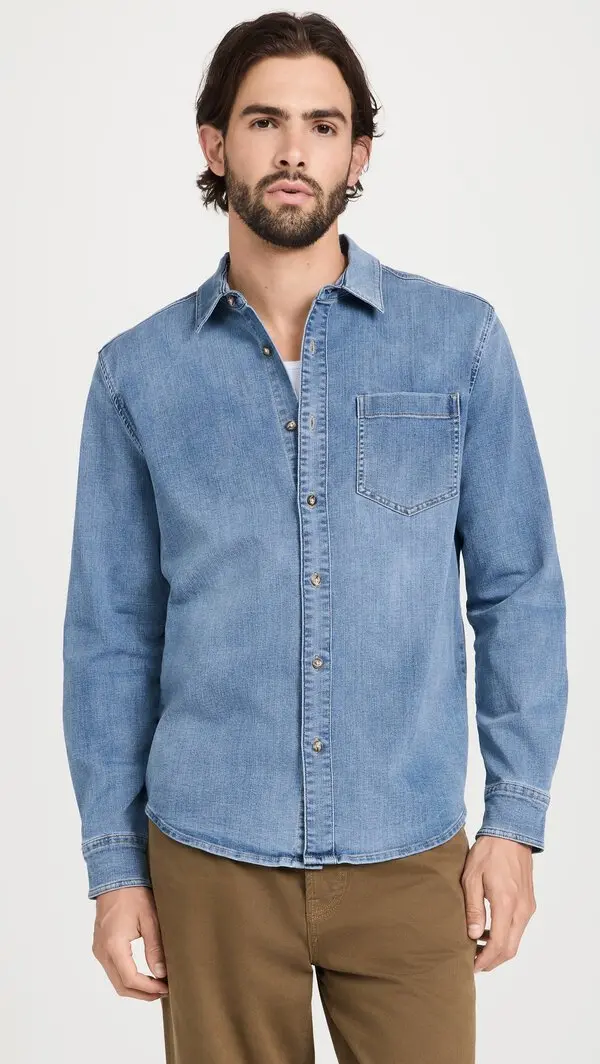 FAIR HARBOR The Driftwood Denim Shirt