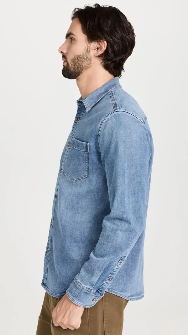 FAIR HARBOR The Driftwood Denim Shirt