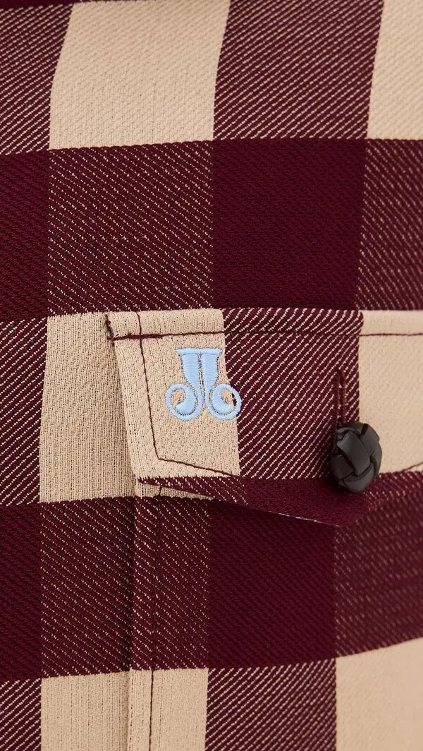 La DoubleJ Check Twill Shirt Jacket