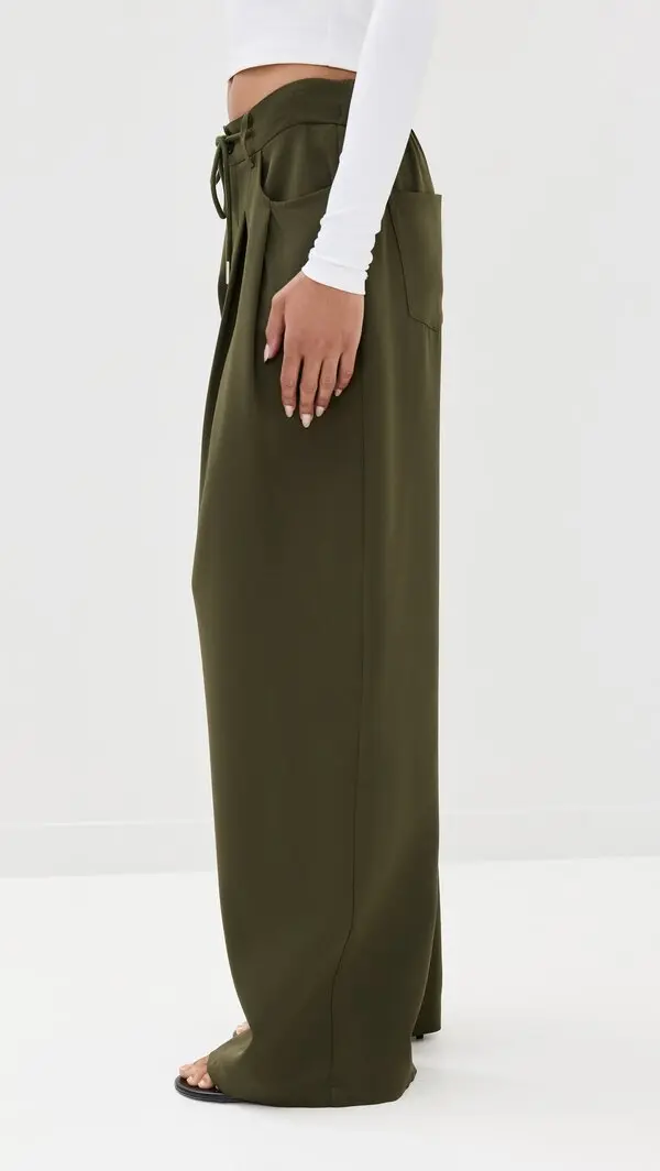 Lioness Slouched Tie Up Trousers