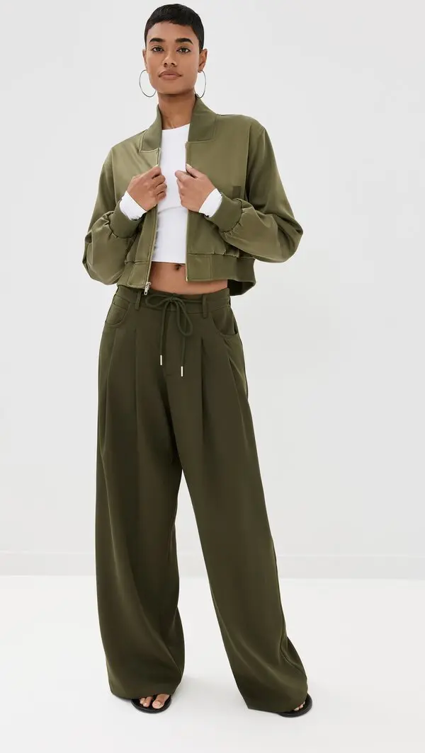 Lioness Slouched Tie Up Trousers