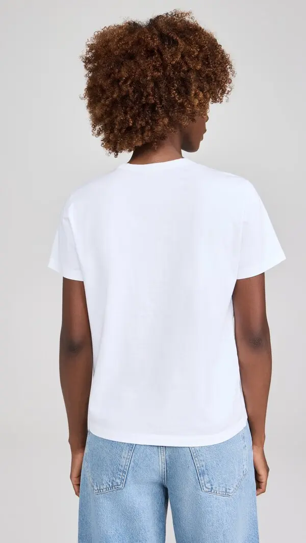 Madewell Crewneck T-shirt - Eyelet White