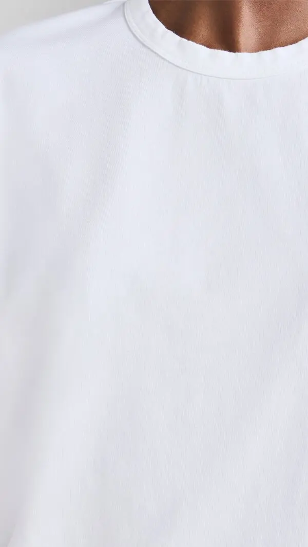 Madewell Crewneck T-shirt - Eyelet White