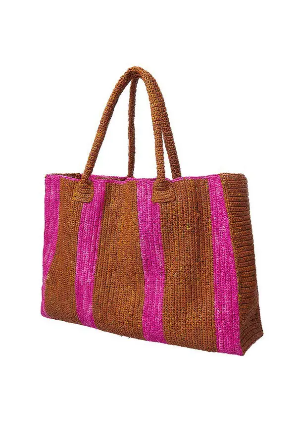 Gabriele Frantzen ラフィアトートバッグ Gabriele Frantzen | Raffia Bag Weekender Circus | I Am More Scarsdale