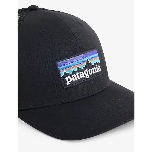 Patagonia P-6 Logo Trucker Cap - Black