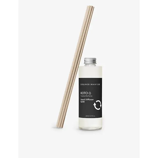 SKANDINAVISK Koto Scented Reed Diffuser Refill 200ml - Black