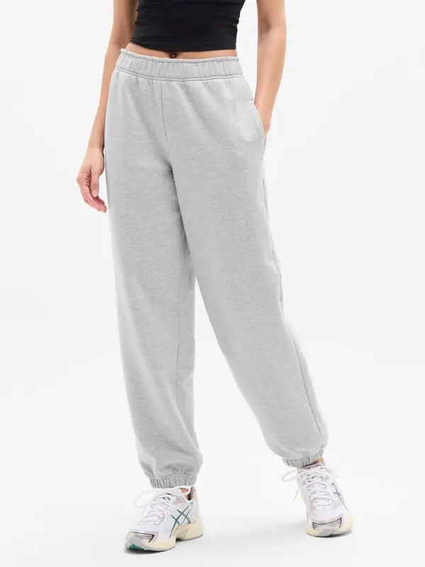 Athleta Forever Fleece High Rise Jogger - Grey