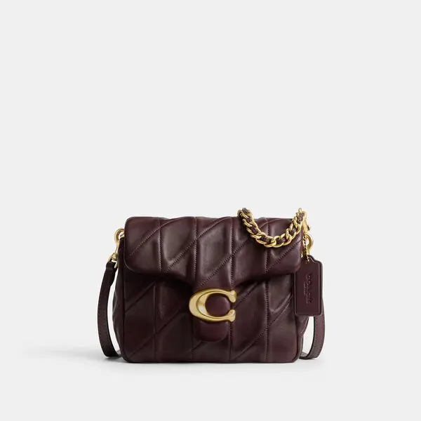 COACH Times Square Tabby Shoulder Bag 17 With Quilting