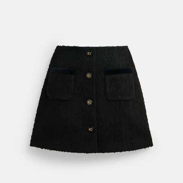COACH Boucle Skirt