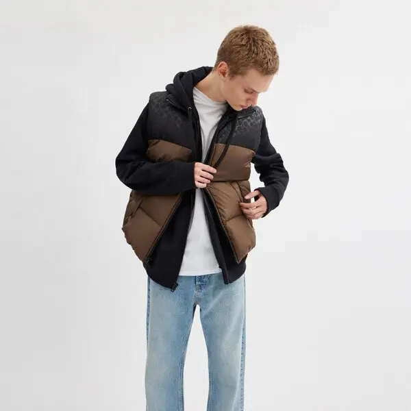 COACH Down Puffer Vest In Recycled Polyester