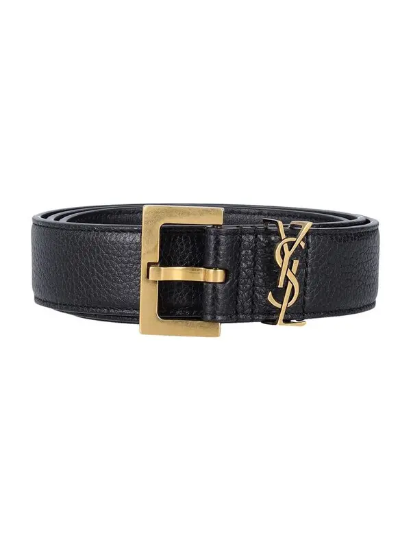 Saint Laurent Cassandra Belt - Black