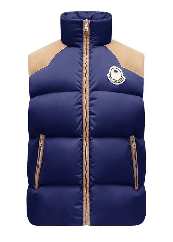 Moncler X Palm Angels Kamakou Vest - Night Blue
