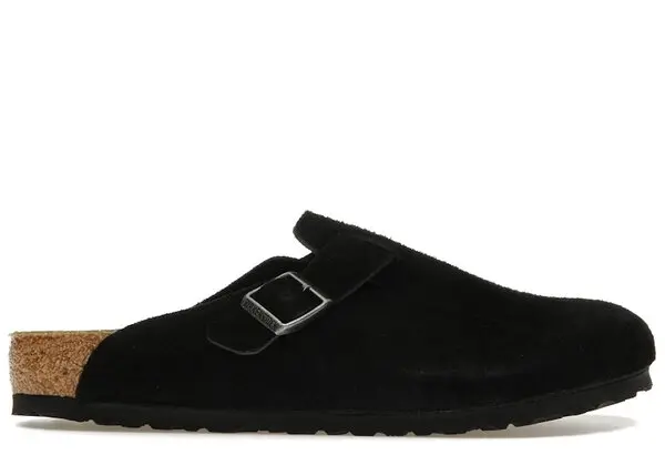 BIRKENSTOCK Boston Suede Clogs