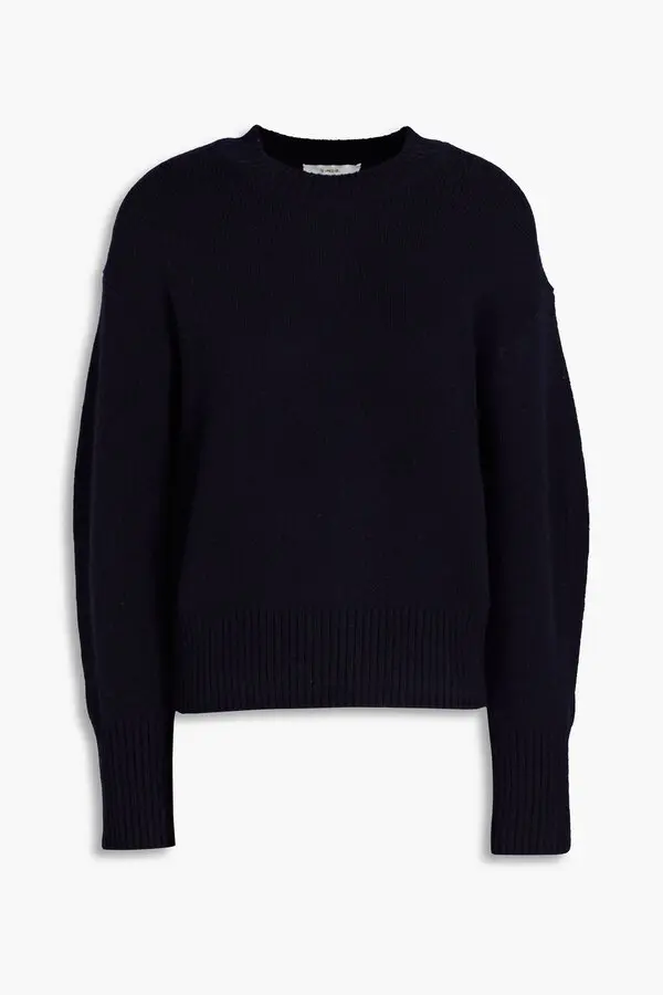 Vince Wool-blend Knit Sweater - Midnight Blue