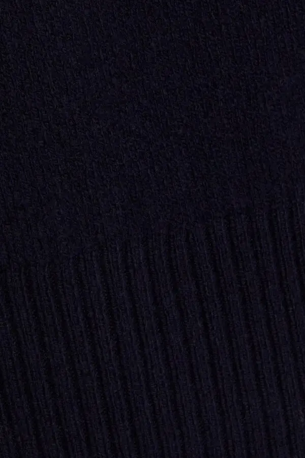 Vince Wool-blend Knit Sweater - Midnight Blue