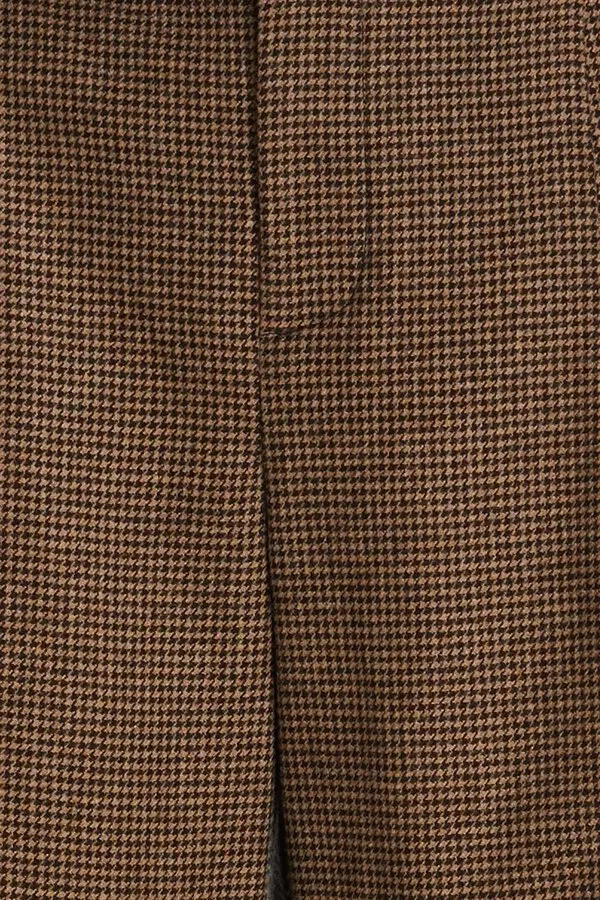 Vince Houndstooth Straight-leg Pants