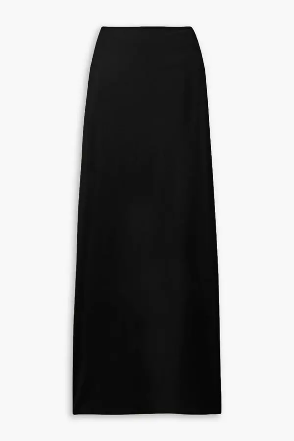 BEARE PARK Wool-twill Maxi Skirt
