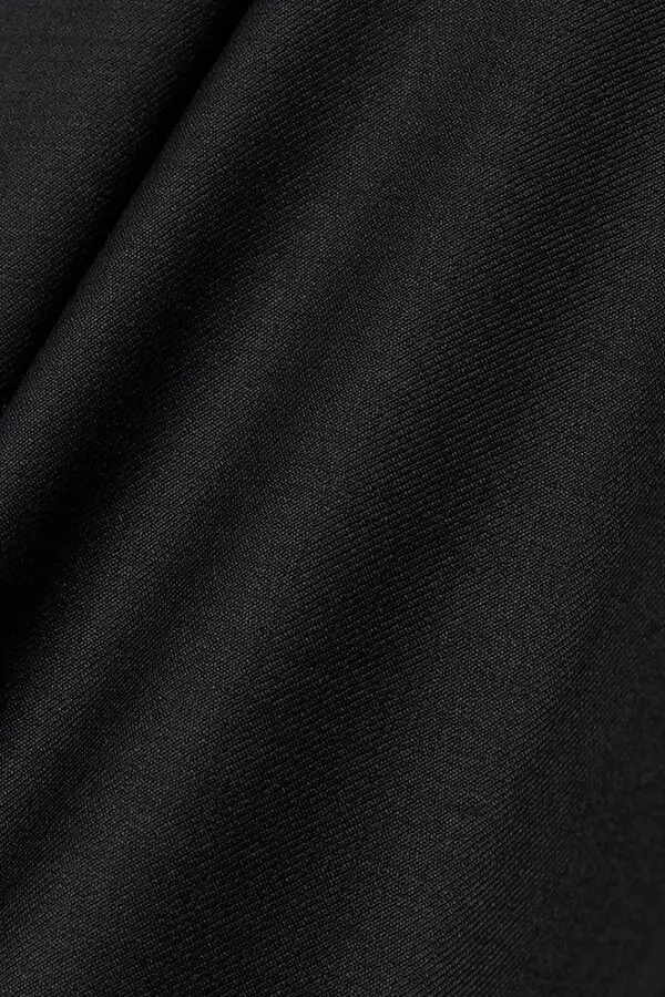 BEARE PARK Gathered Wool Wrap Top