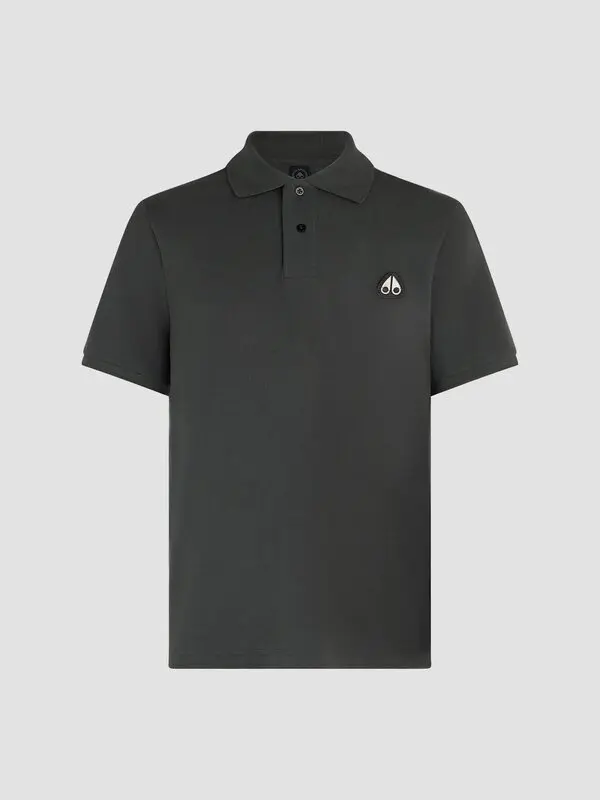 Moose Knuckles Everett Logo Polo Shirt