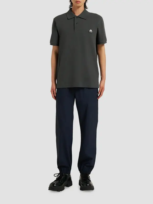 Moose Knuckles Everett Logo Polo Shirt