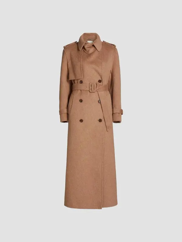 Simkhai Rumi Belted Wool-blend Coat