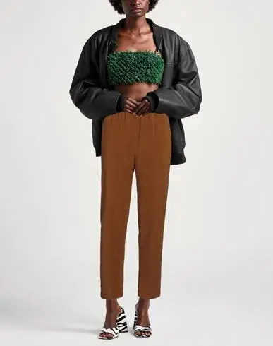 Harris Wharf London Tapered Polyester Elastane Pants