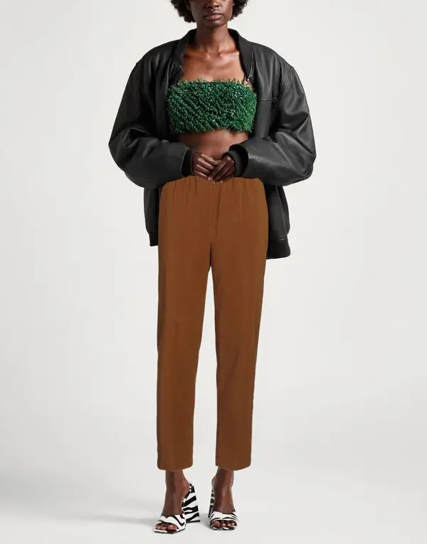 Harris Wharf London Tapered Polyester Elastane Pants