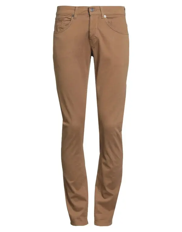 DONDUP Cotton Elastane Gabardine Pants - Brown