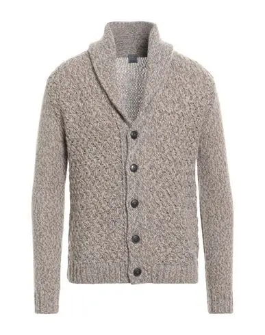 Fedeli Cardigan Khaki Size Alpaca Wool, Virgin Wool