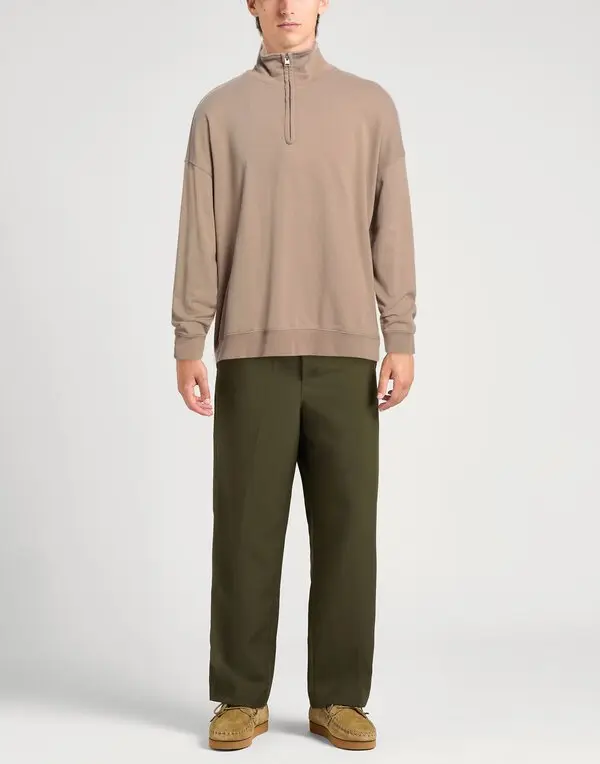 Sandro French Terry Half-zip Sweatshirt