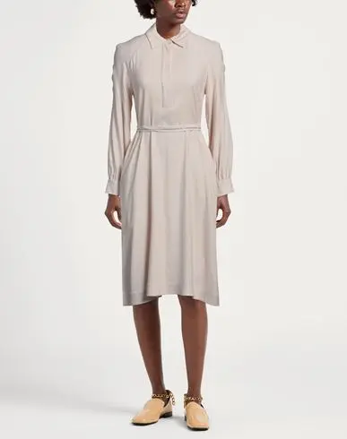Peserico Midi Dress Size Viscose, Wool, Elastane