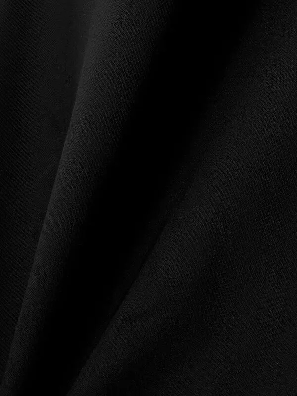 Alaïa Spiral Strapless Bustier Silk And Wool-blend Gown