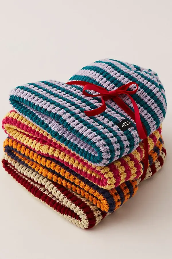 Free People Stripe It Up Cool Down Beanie