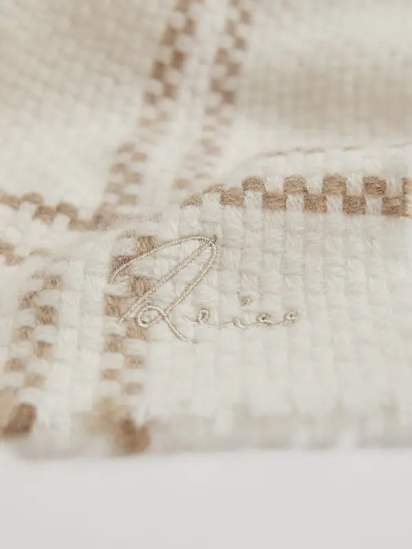 REISS Liana Wool-cashmere Fringed Scarf