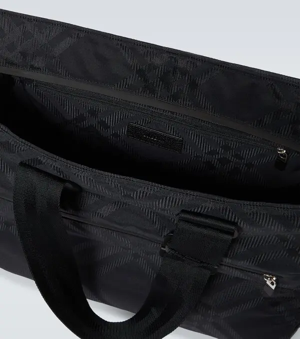 Burberry Jacquard Tote Bag
