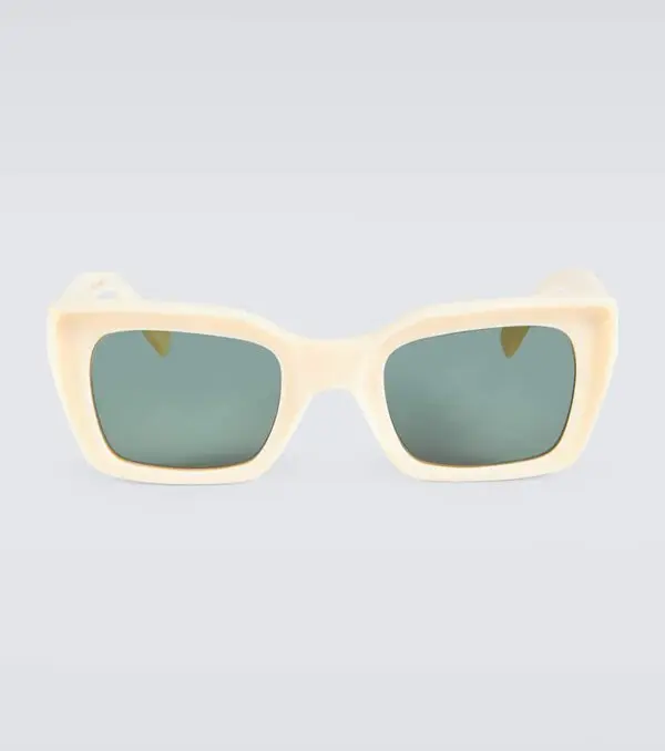 UNDERCOVERISM Square Frame Sunglasses - White