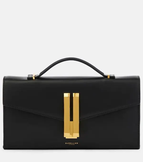 DEMELLIER Vancouver Leather Clutch