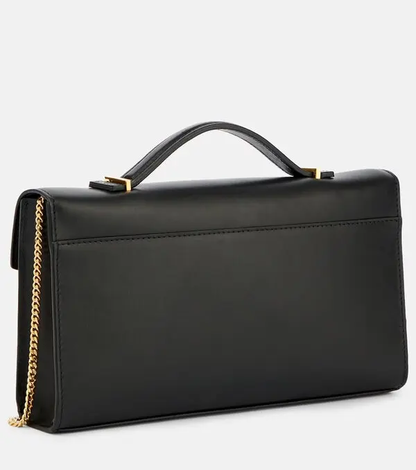 DEMELLIER Vancouver Leather Clutch