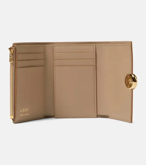 Loewe Logo Leather Wallet