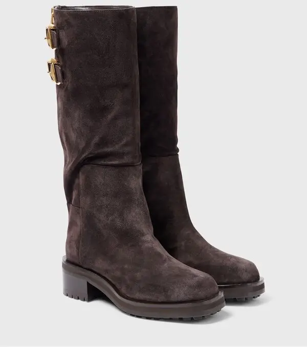 JIMMY CHOO Brooklyn Kb 50 Knee-high Boots - Brown