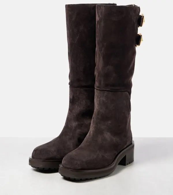 JIMMY CHOO Brooklyn Kb 50 Knee-high Boots - Brown