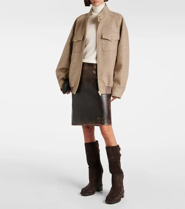 JIMMY CHOO Brooklyn Kb 50 Knee-high Boots - Brown