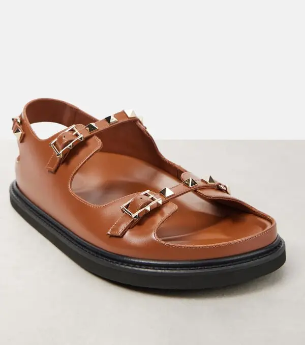 Valentino Garavani Rockstud Leather Sandals
