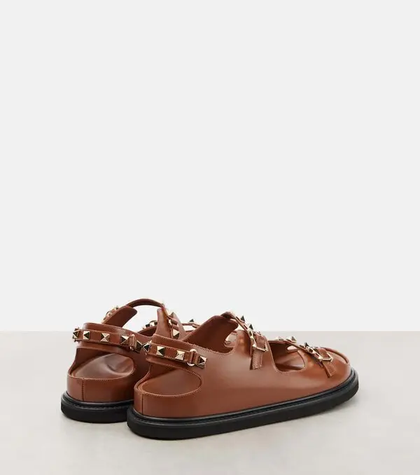 Valentino Garavani Rockstud Leather Sandals