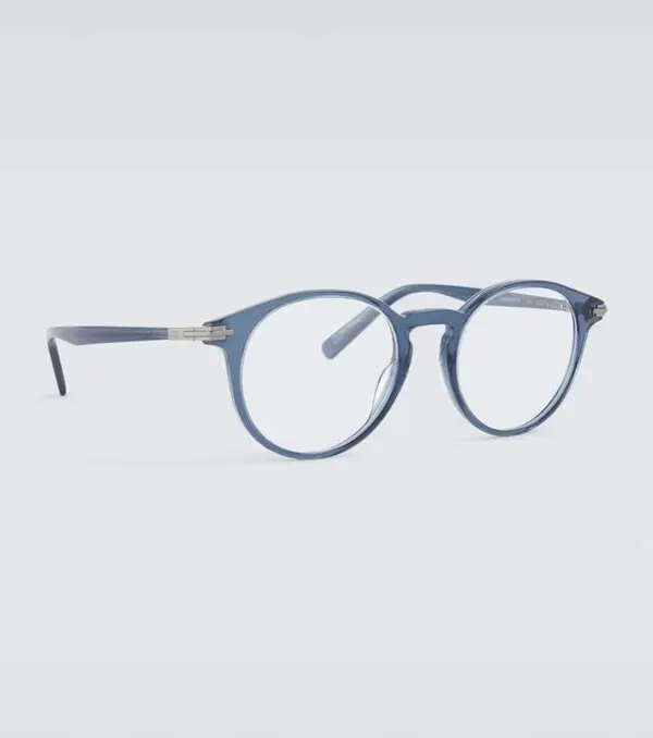 Dior Diorblacksuito R6i Round Frame Glasses
