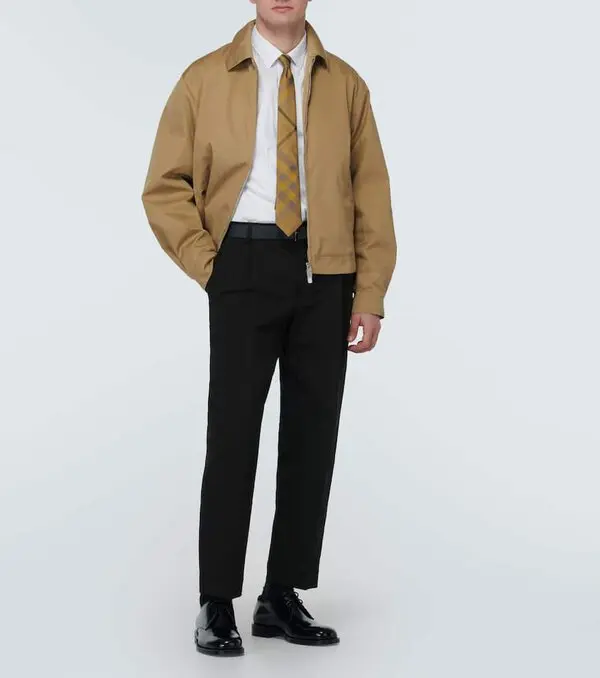 Burberry Technical Blouson Jacket - Beige