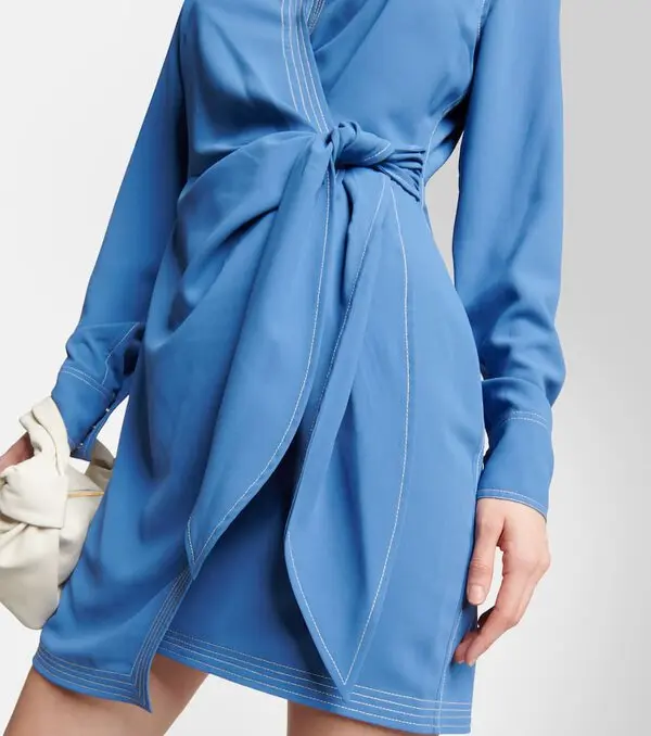 Veronica Beard Lavella Crepe Minidress