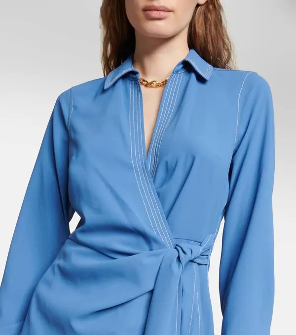 Veronica Beard Lavella Crepe Minidress