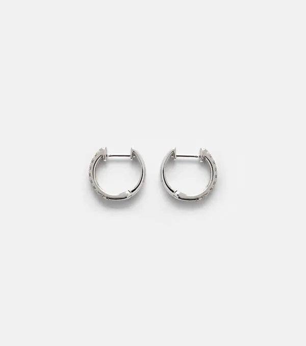 STONE AND STRAND 14kt White Gold Diamond Stud Earrings - Silver
