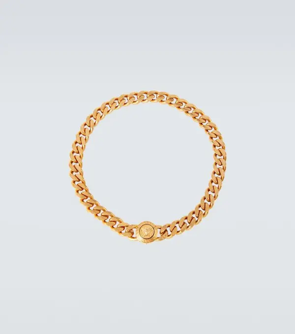 Versace Medusa Chain Choker - Metallic